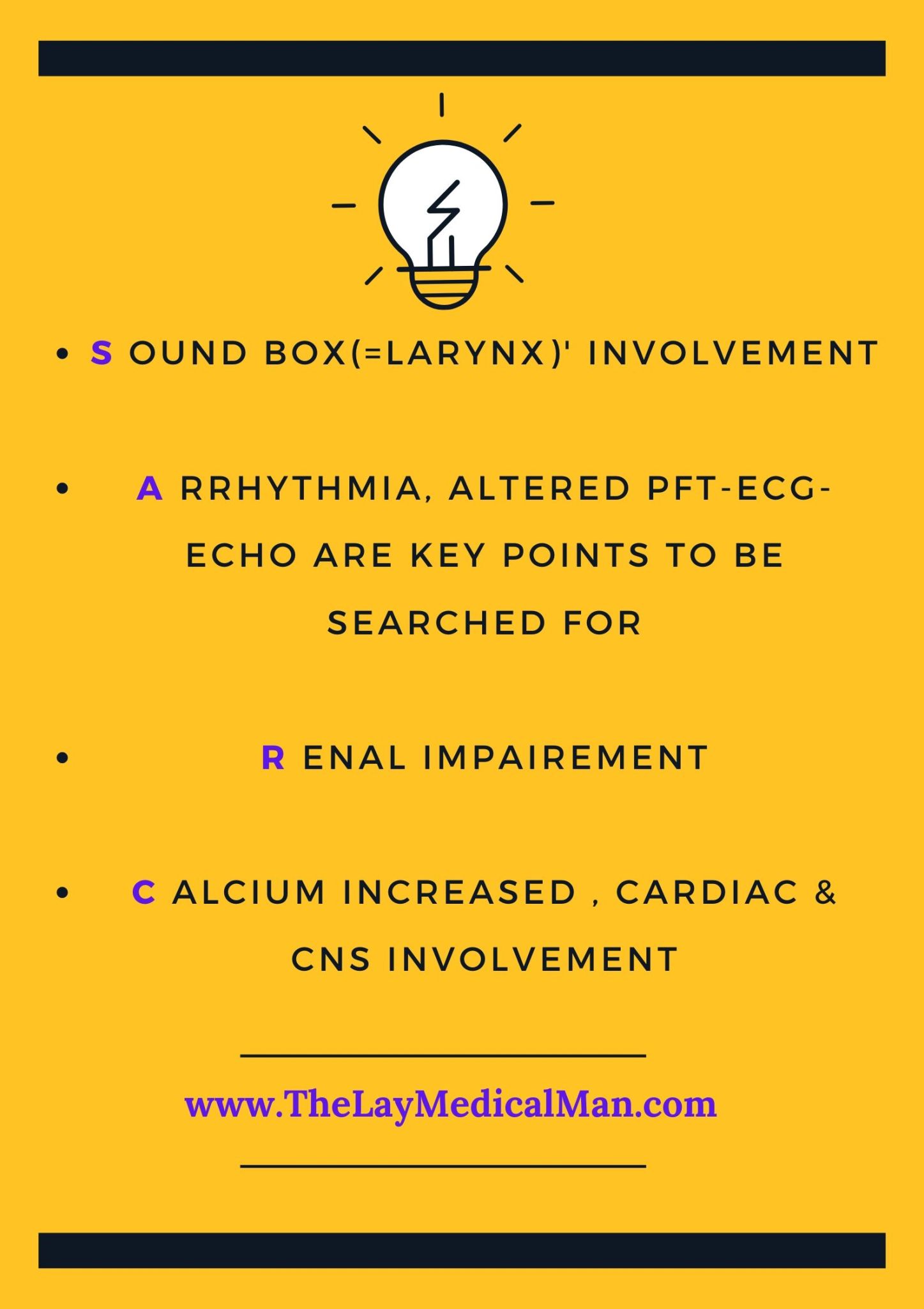 ANESTHESIA IMPLICATIONS IN SARCOIDOSIS: “SARC” – The Lay Medical Man